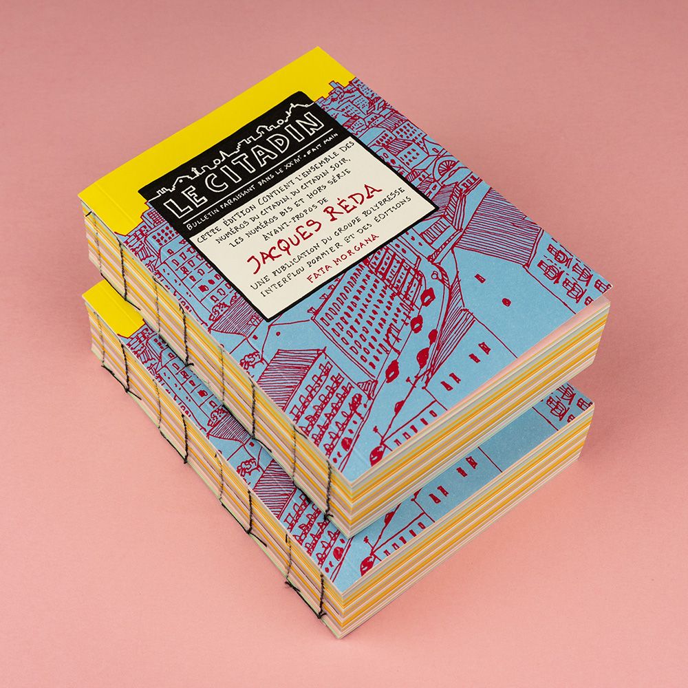 Le Citadin, Jacques Réda - Fata Morgana Éditions – Nexe Impressions